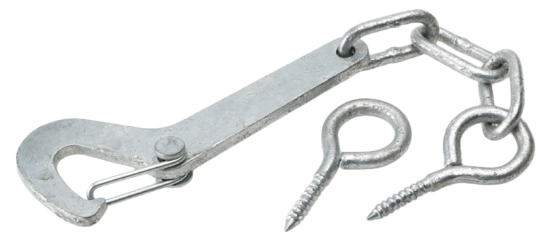 Safety Gate Hook Galvanised | British Gates & Fencing