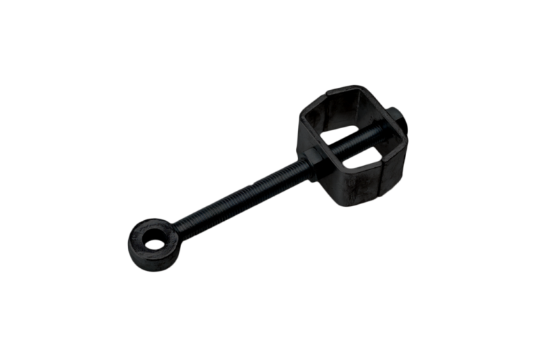 Adjustable Bottom Gate Fitting Black | British Gates & Fencing