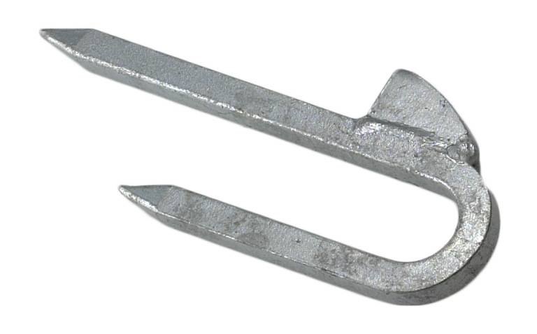 Spring Fastener Staple Catch Galvanised | British Gates & Fencing